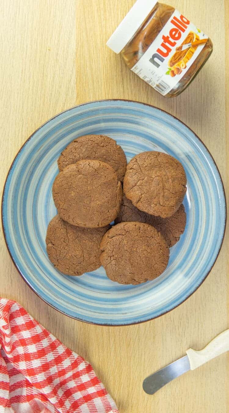Gooey 3-Ingredient Nutella Cookies | Freeze It