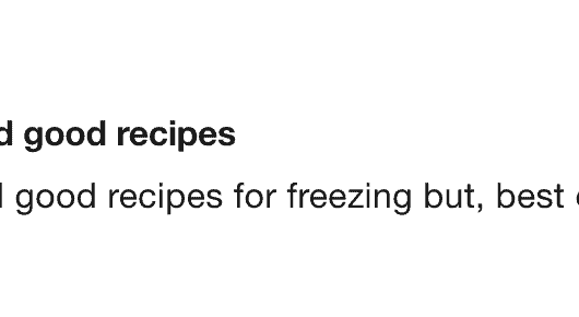 Freeze It | How to Freeze Any Food Items and Ingredients
